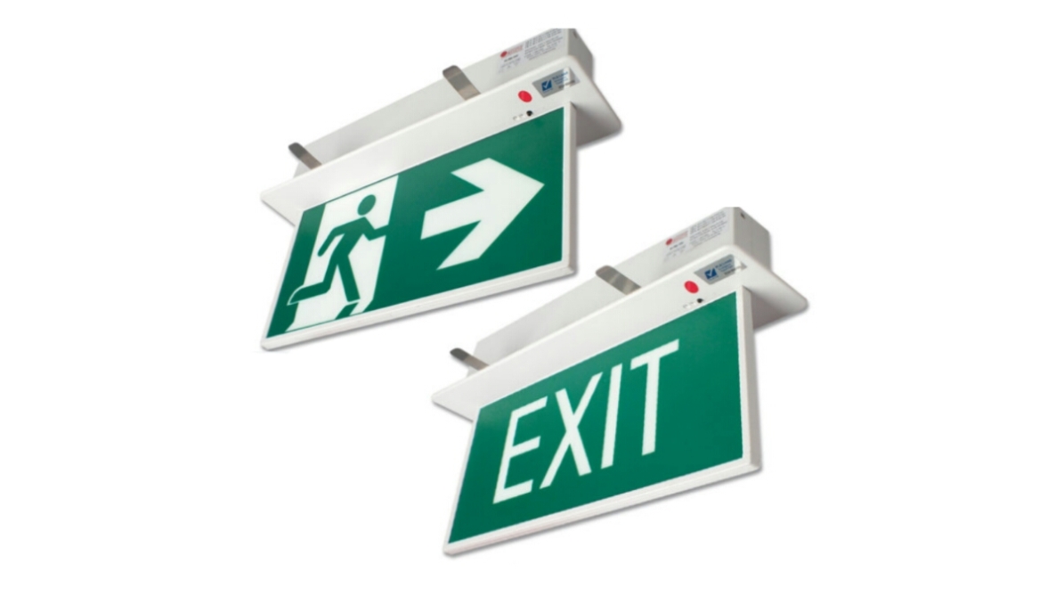 EMERGENCY EXIT SIGNS Archives - Lampu Powercraft Maxspid Oscled Visalux ...