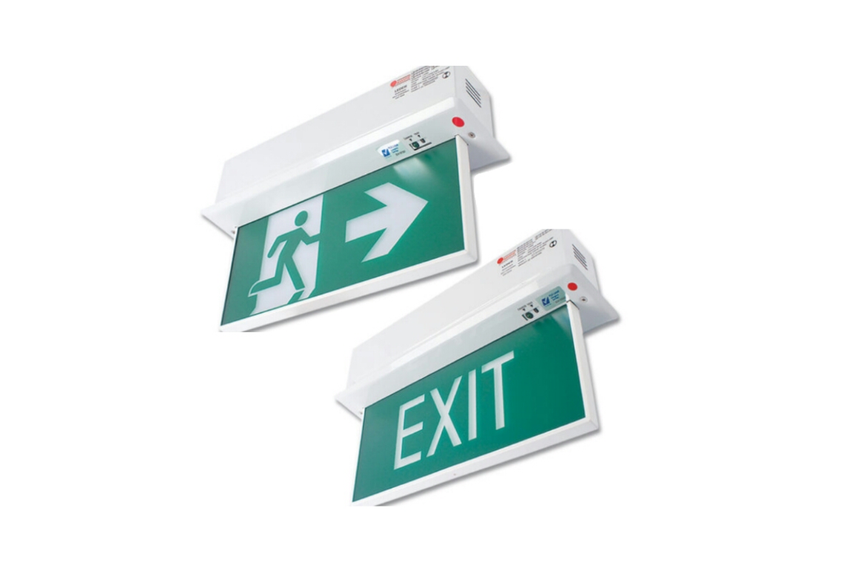 EMERGENCY EXIT SIGNS LEDER TERSEMBUNYI - Lampu MAXSPID