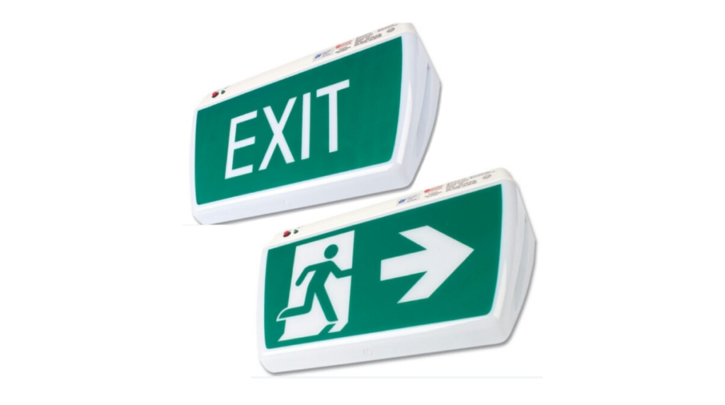 EMERGENCY EXIT SIGNS Archives - Lampu Powercraft Maxspid Oscled Visalux ...