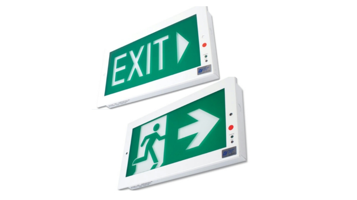 EMERGENCY EXIT SIGNS Archives - Lampu Powercraft Maxspid Oscled Visalux ...