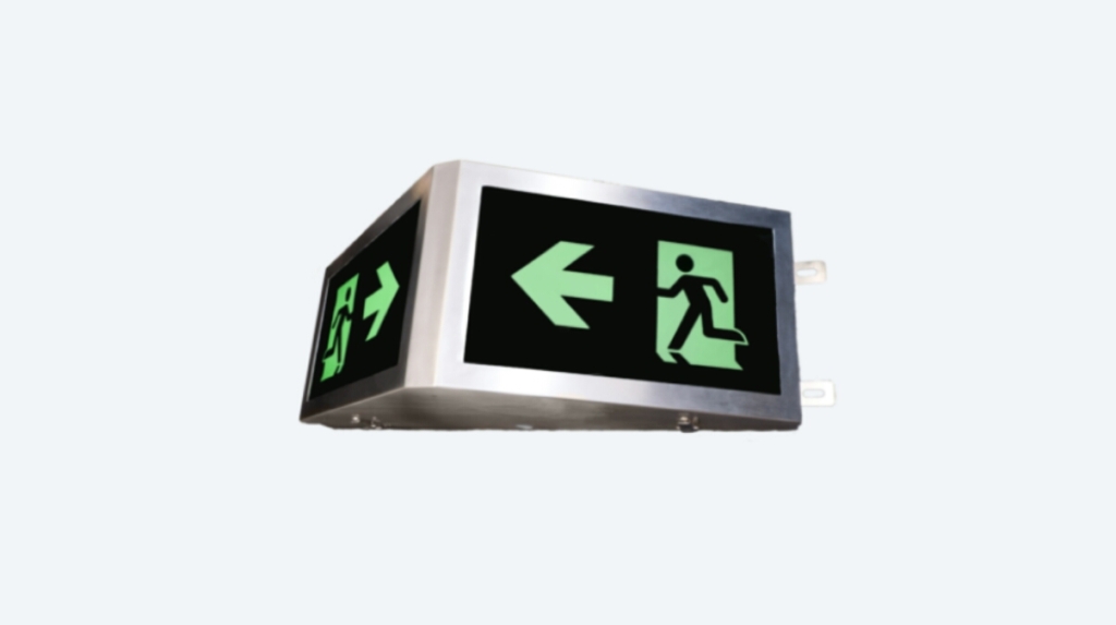 EMERGENCY EXIT SIGNS Archives - Lampu Powercraft Maxspid Oscled Visalux ...